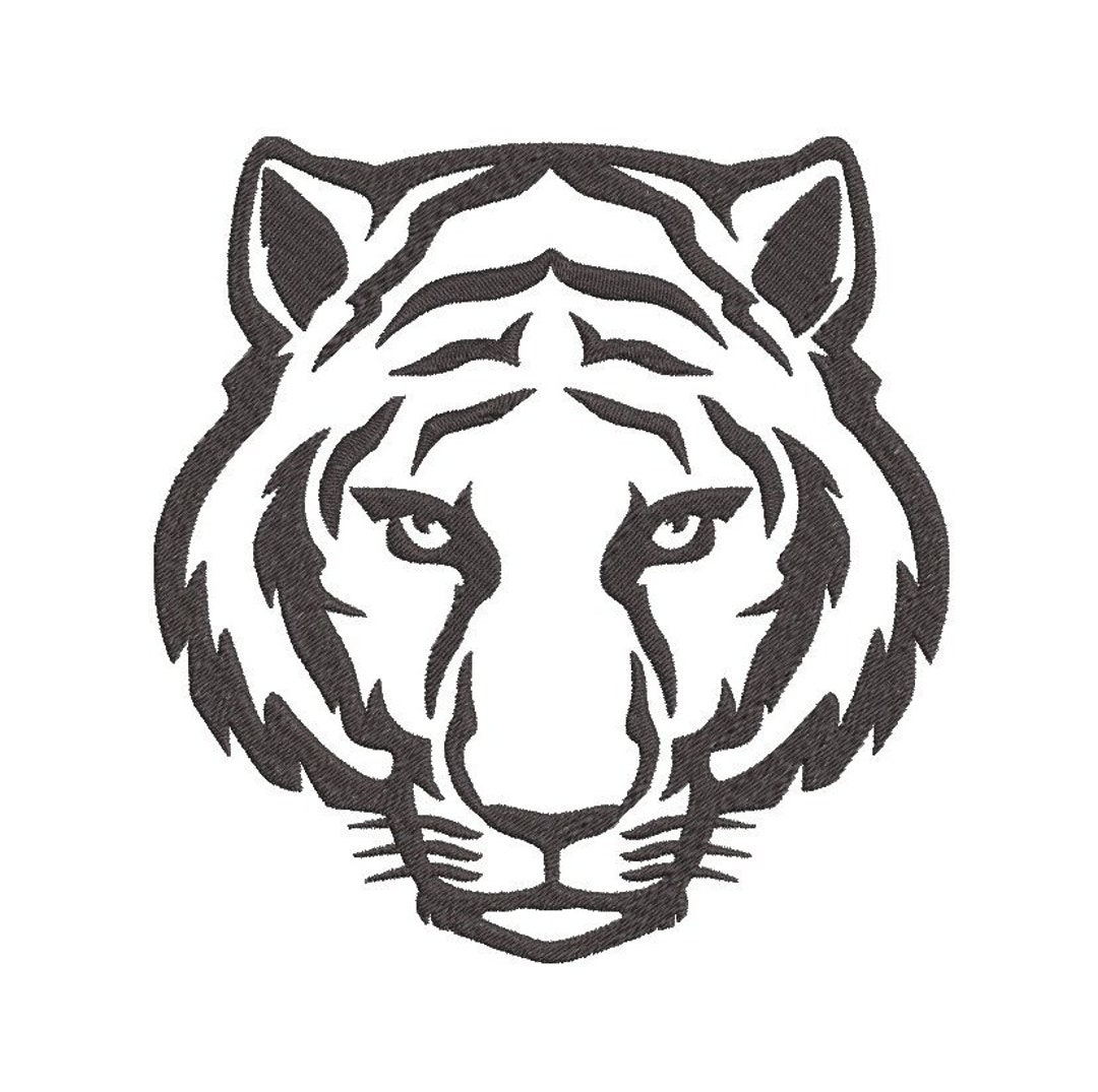 Tiger Machine Embroidery Design - Easy to Use for Beginners - Instant ...