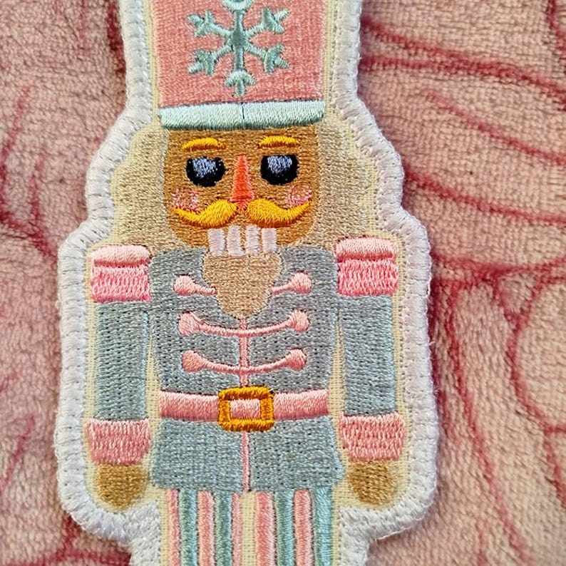 ITH Nutcracker in Pink Machine Embroidery Design - Instant Download ...