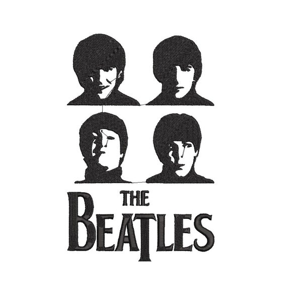 Beatles Embroidery - Etsy