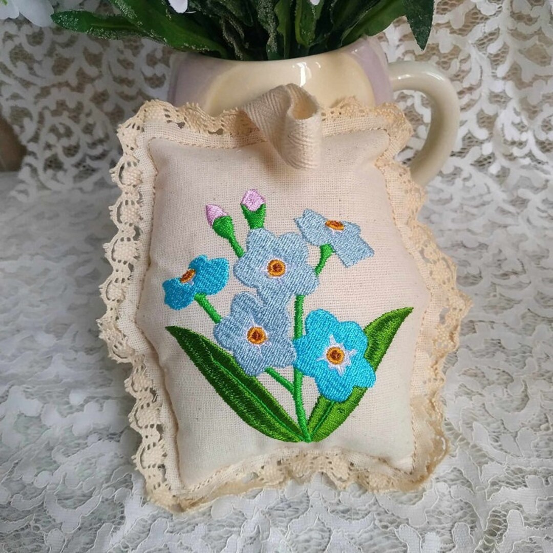 ITH Floral Dainty Ornament Machine Embroidery Design - Instant Download ...