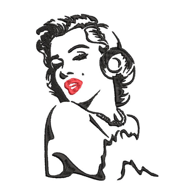 Marilyn Machine Embroidery Designs Bundle Instant Download - Etsy