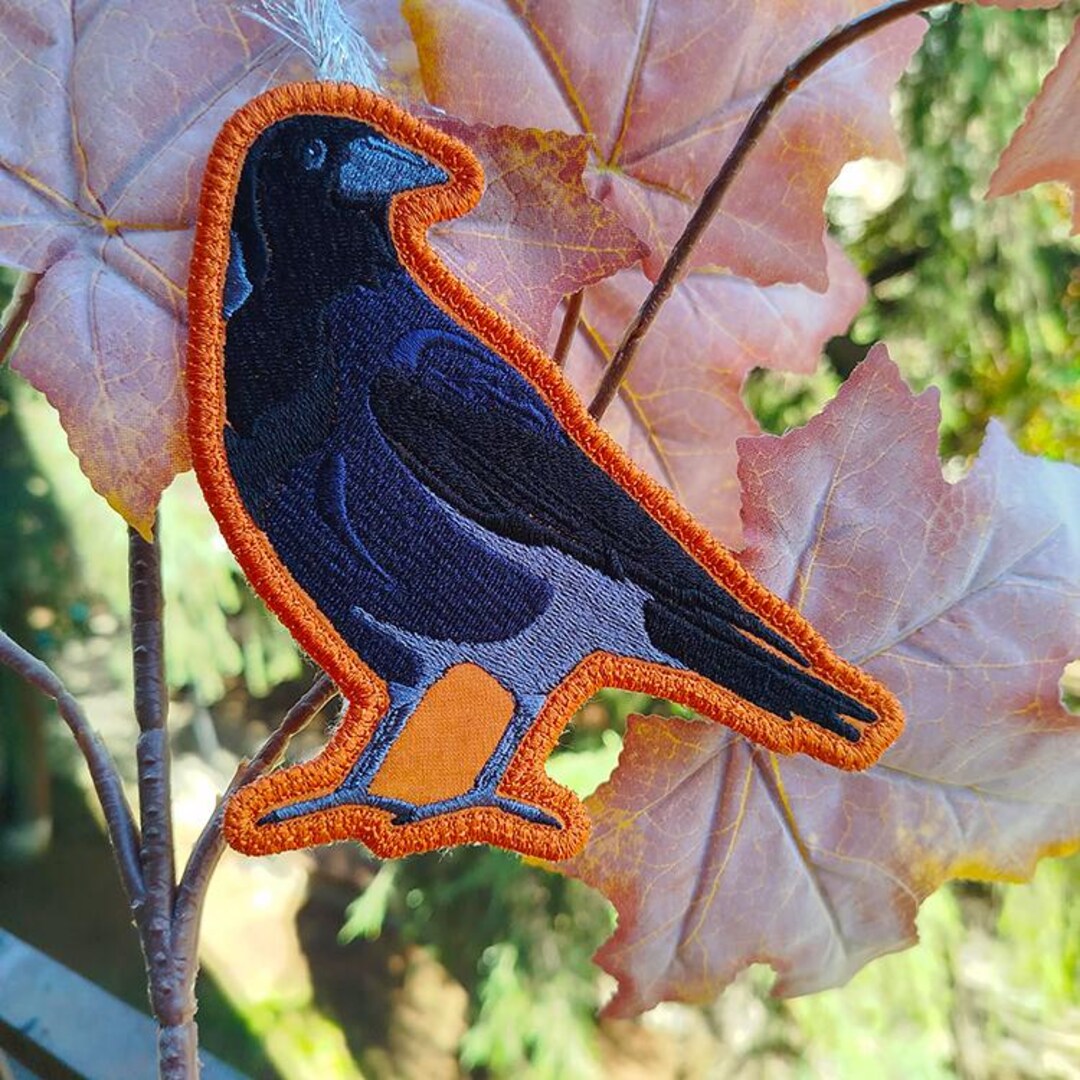 ITH Crow Machine Embroidery Design - Instant Download File - Etsy