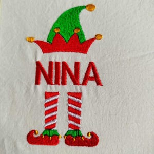 ITH Elves Monogram Frames Machine Embroidery Design - Instant Download File - Etsy