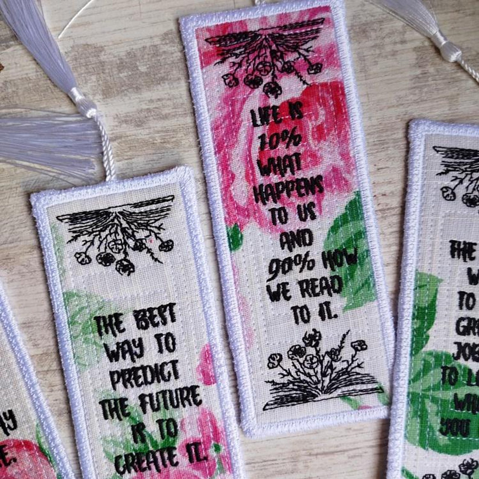 ITH Bookmarks to Inspire Machine Embroidery Designs Set - Instant ...
