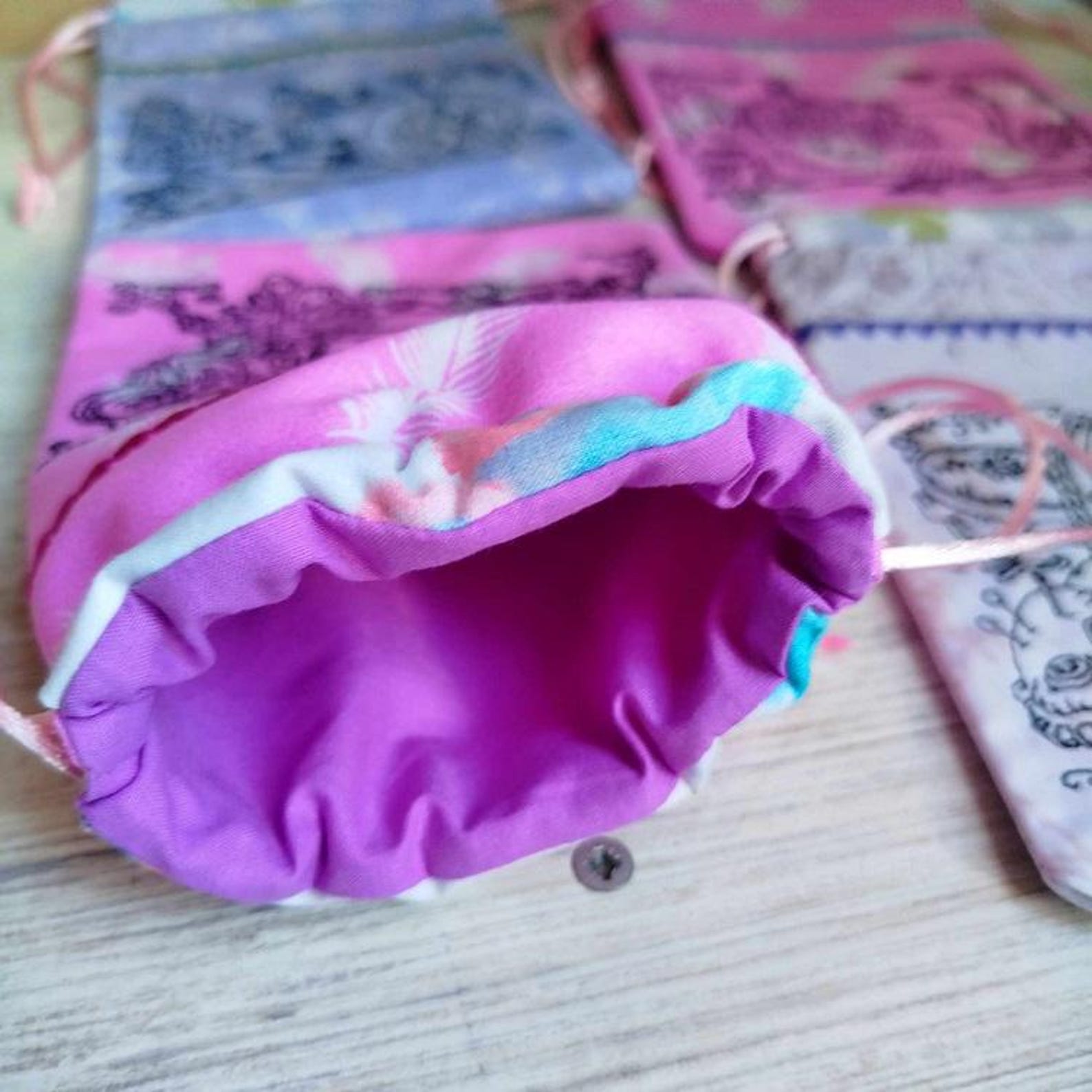 ITH Sewing Drawstring Bags Machine Embroidery Designs - Instant ...