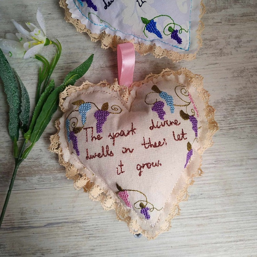 ITH Heart for Thee Machine Embroidery Design - Instant Download File - Etsy