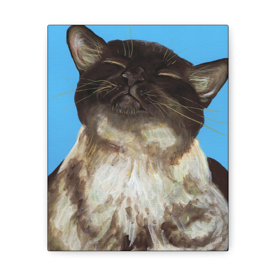 Cats I've Known: paloma Canvas Gallery Wraps for Cottage Core, Dark ...