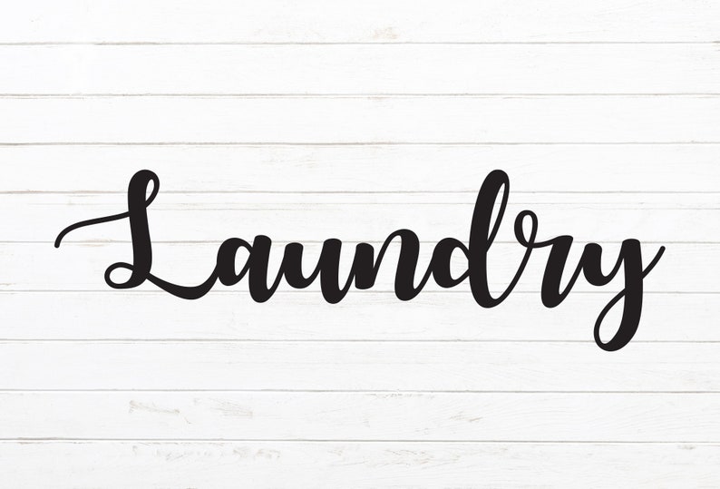 36 Laundry Word Wall Art Expressions Custom Sign - Etsy