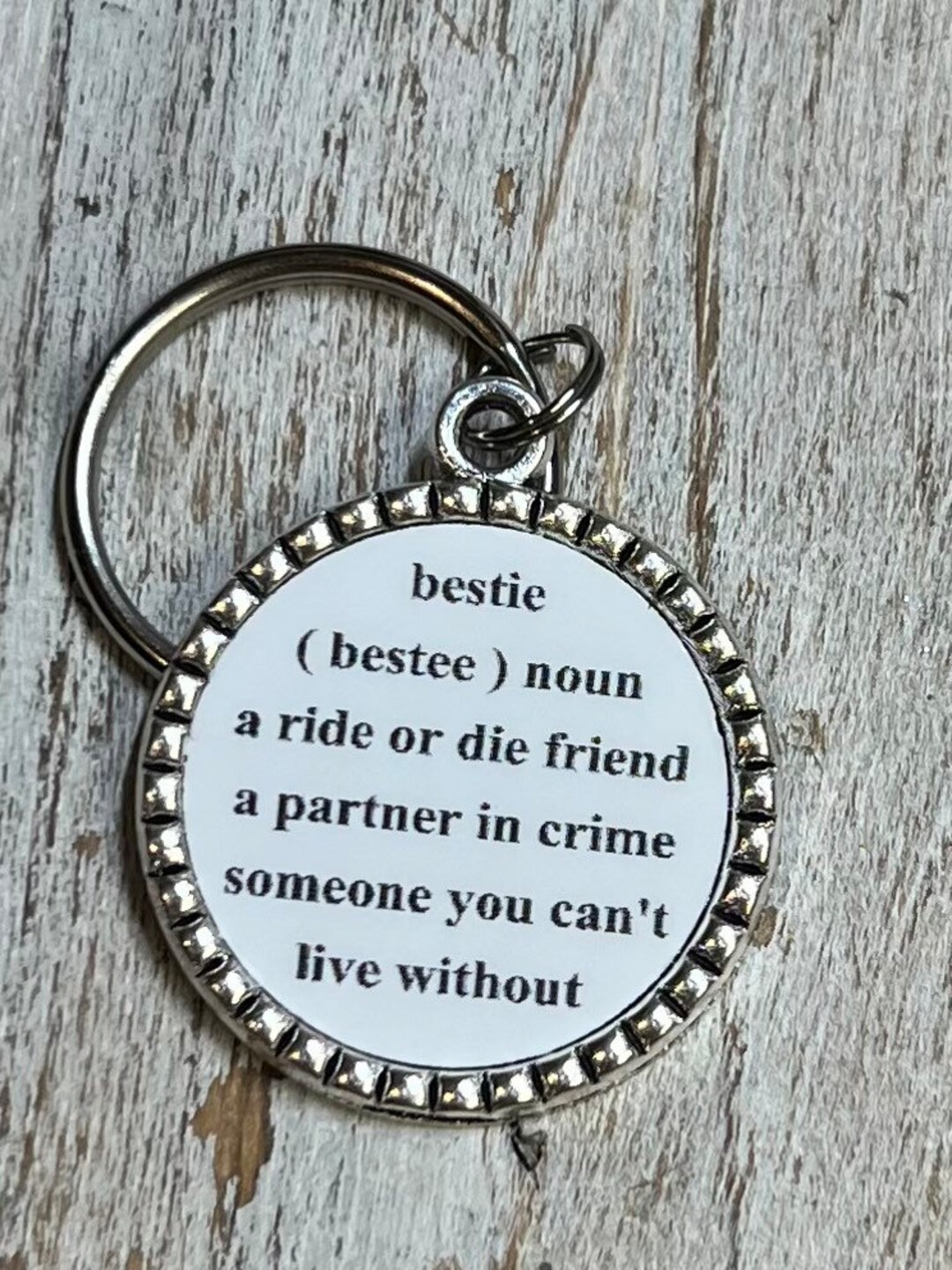 Bestie Keychain • BFF Gift • Best Friend Gift • Best Friend Keychain ...