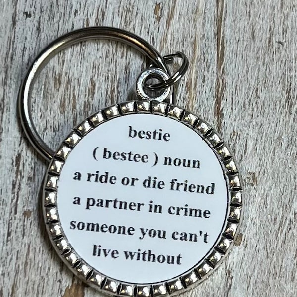 Best Friend Keychain - Etsy