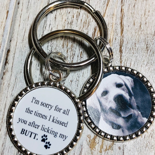 Dog Keychain - Etsy