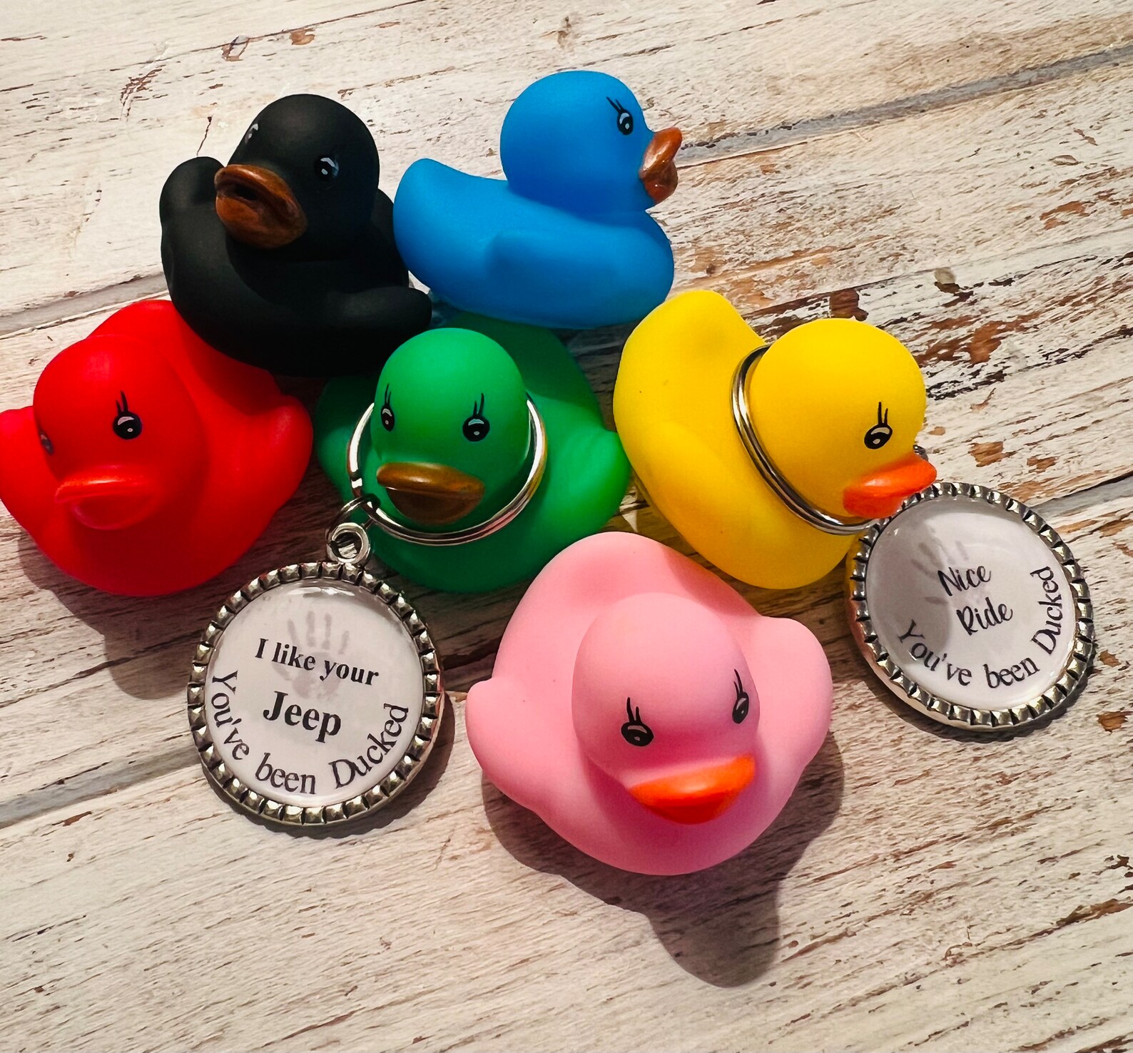 Jeep Duck Ducked Keychain Jeep Keychain I Like Your Jeep - Etsy