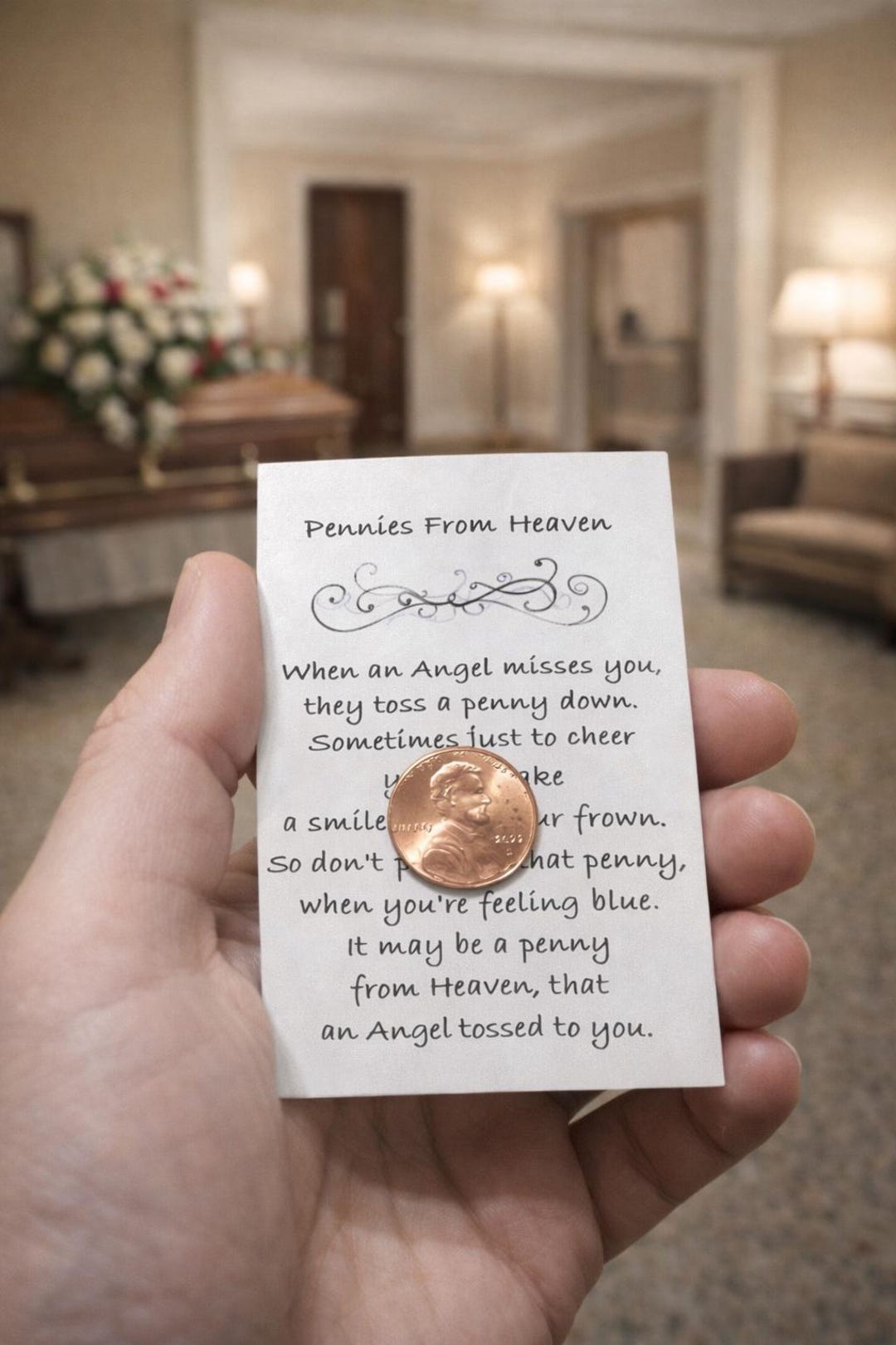Celebration of Life Favors • Memorial Gifts • Funeral Favors • Pennies ...