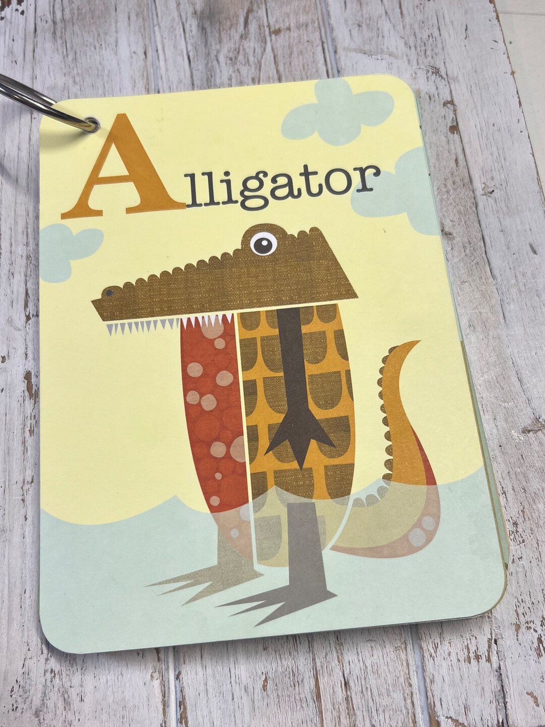 Alphabet Flash Cards Book Alphabet Story Book Alphabet Flip Book Story ...