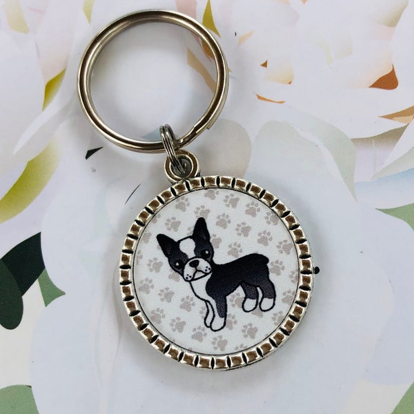 Boston Terrier Charm - Etsy