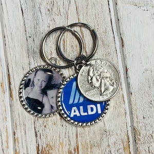 Aldi Quarter Aldi Keychain Personalized Aldi Keychain Aldi Coin Choose ...