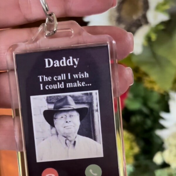 Memorial Keychain - Etsy