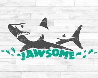 Jaws Svg | Etsy