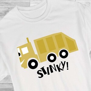 Garbage Truck Svg, Trash Truck Clip Art, Stinky Svg, Stinky Clip Art ...