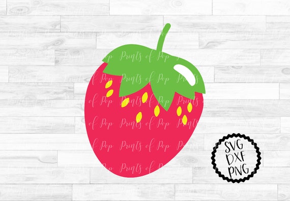 Fraise svg Strawberry Clip Art Sublimation des fruits svg | Etsy