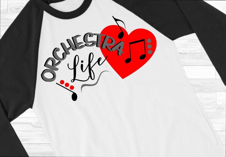Orchestra Life Svg Music Note Clip Art Sublimation Svg - Etsy