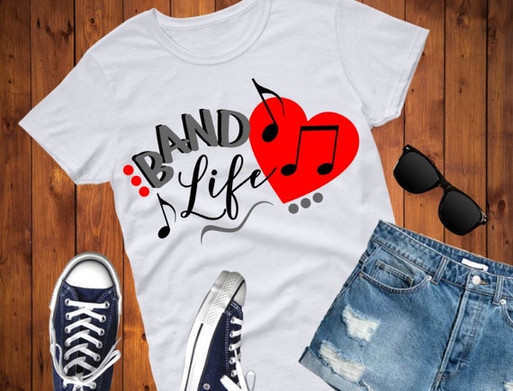 Band Svg School Band Clip Art Band Life Sublimation Svg | Etsy