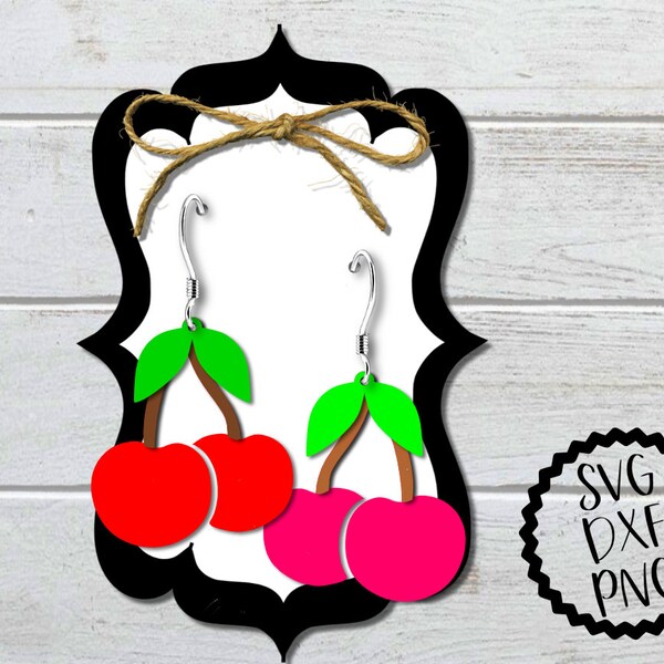 Cherry Earrings - Etsy