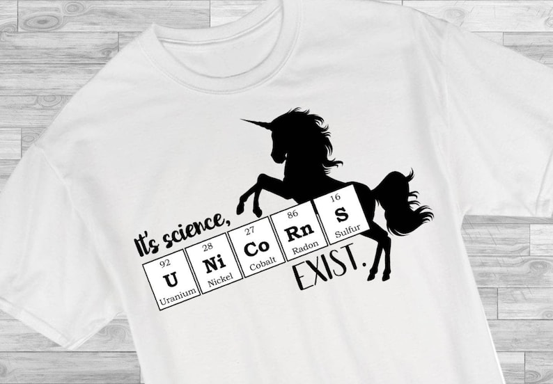 Unicorn Svg, Periodic Table Clip Art, Science Sublimation, Svg, Dxf ...