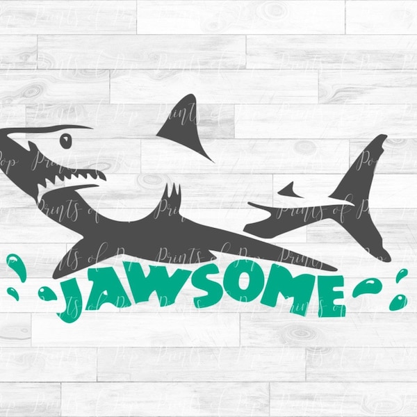 Jaws Svg Files - Etsy