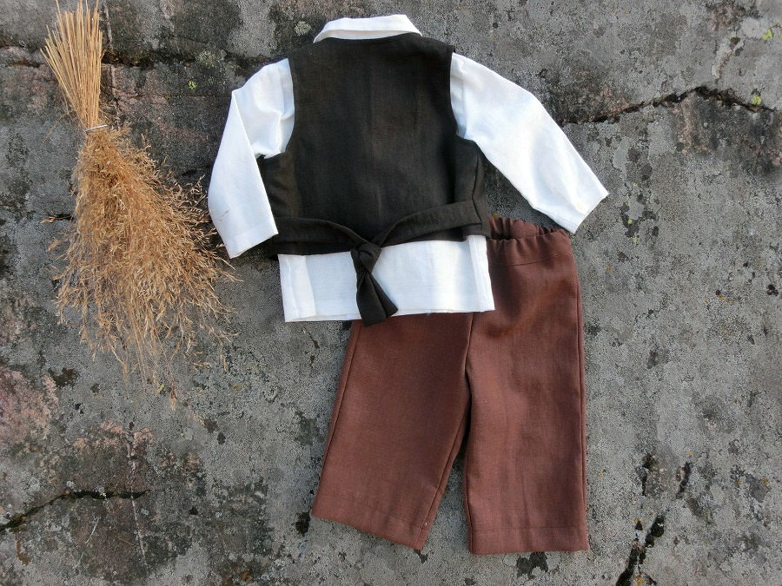 Fall Harvest Outfit, Baby Farmer Outfit, Baby Wedding Clothes, Barn ...