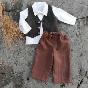 Fall Harvest Outfit, Baby Farmer Outfit, Baby Wedding Clothes, Barn ...