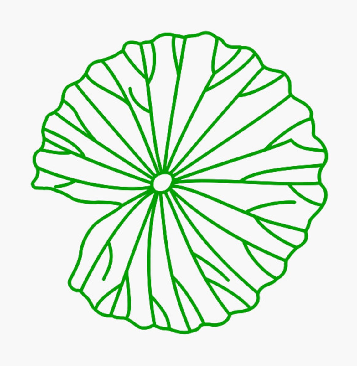 Water Lily Pad Svg for Cricut and Silhouette, Animal Svg, Water Lily ...