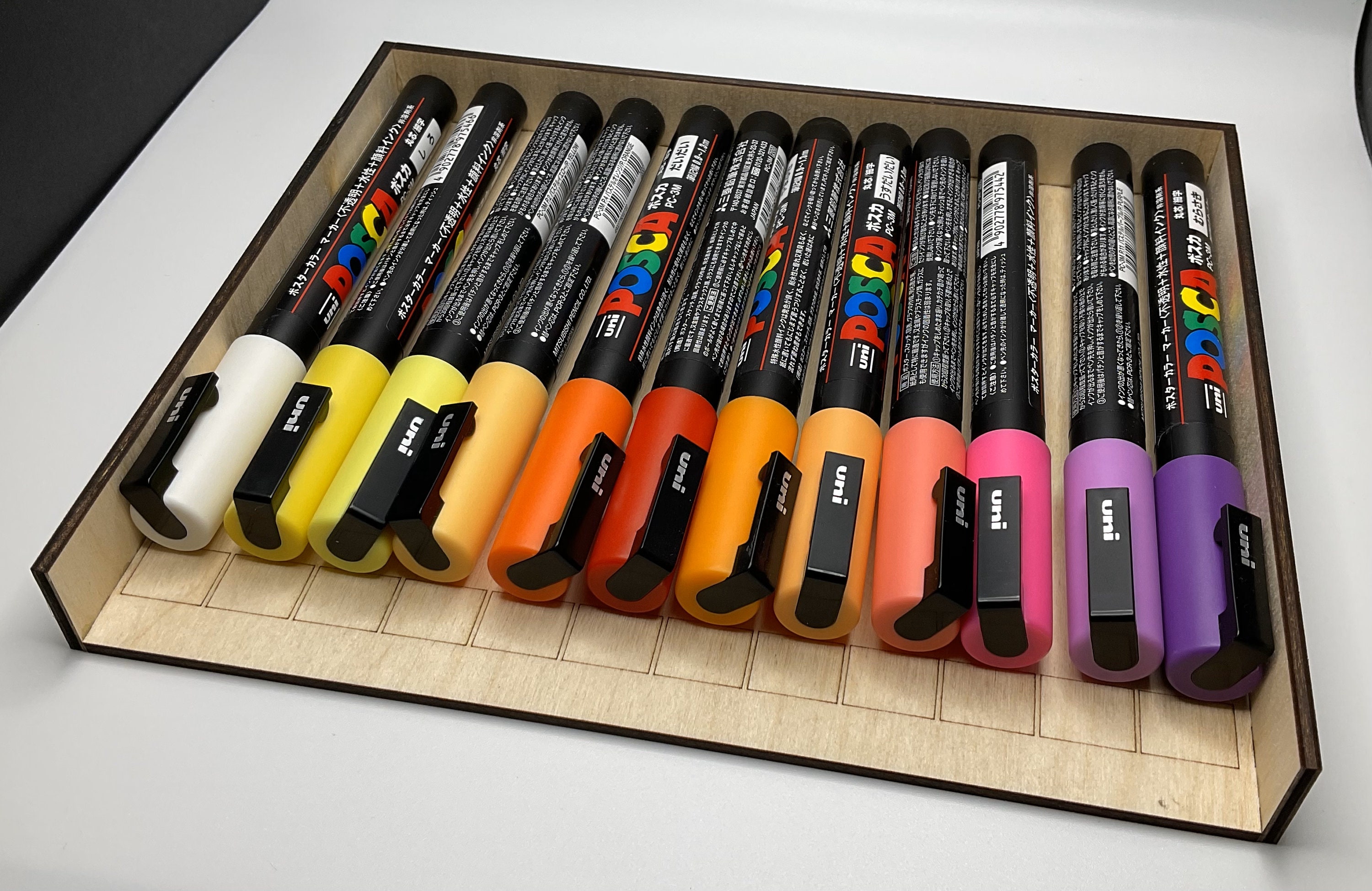 Large Paint Pen Storage Box SVG, Paint Pen Organizer, Large Paint Pen ...
