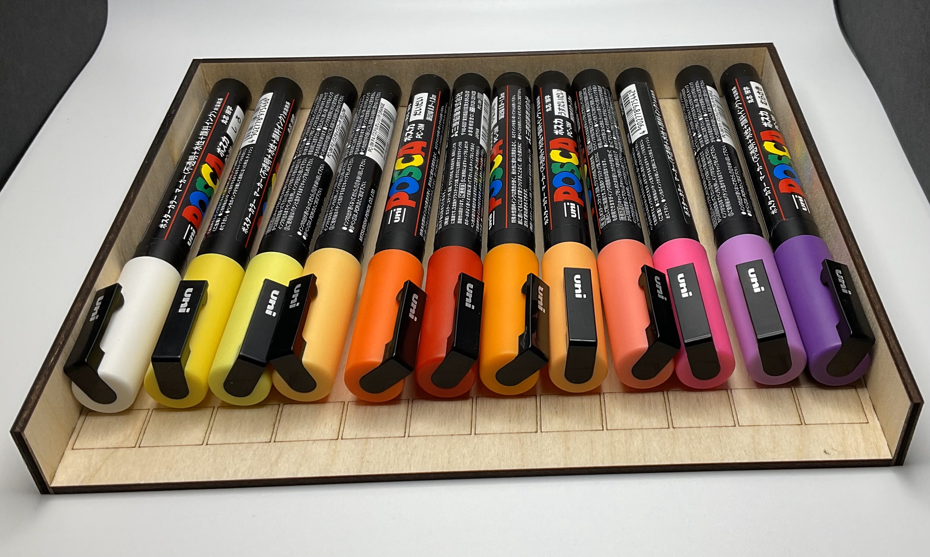 Large Paint Pen Storage Box SVG, Paint Pen Organizer, Large Paint Pen ...