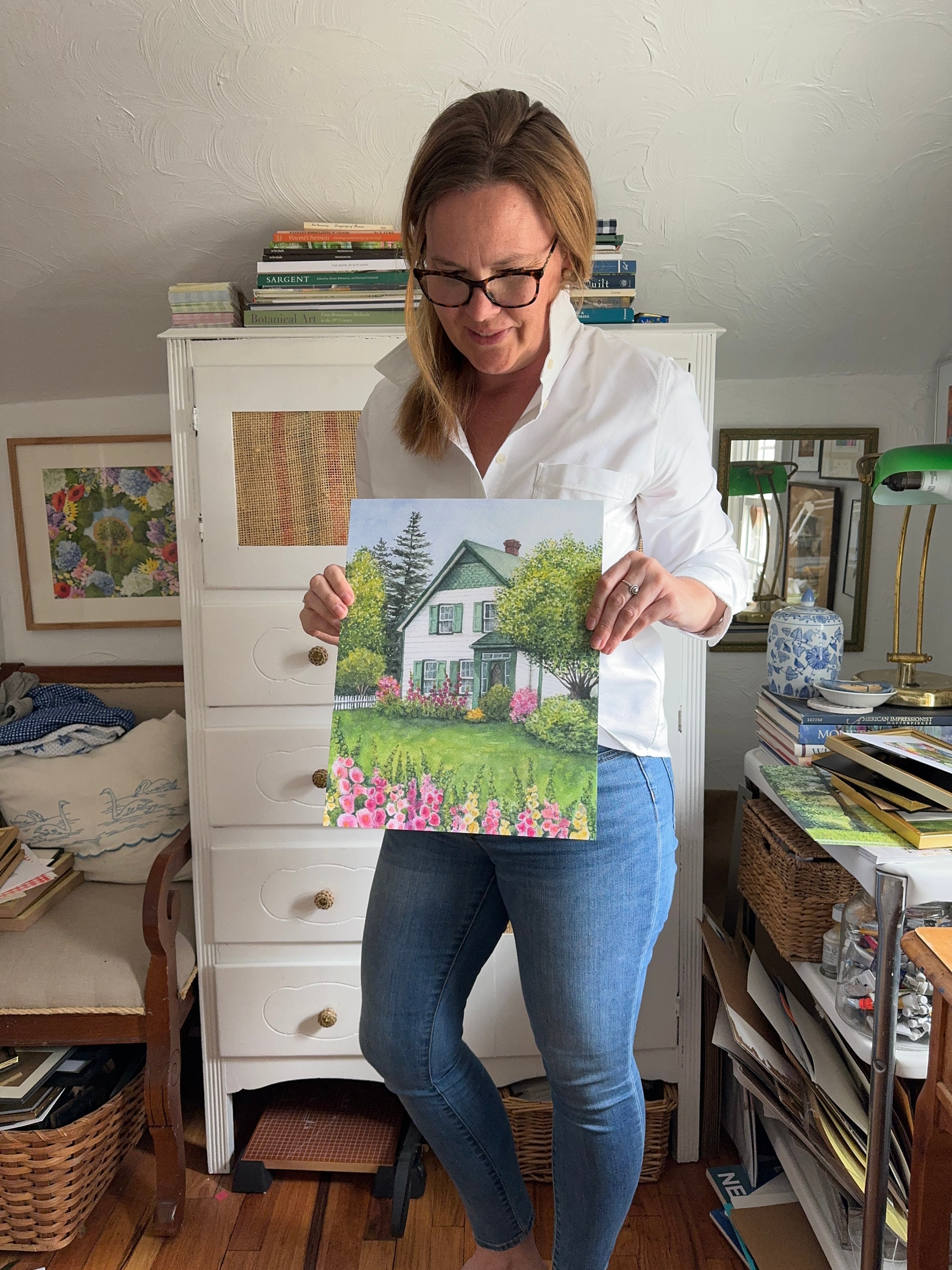 Green Gables Art Print Anne of Green Gableswatercolor Wall Art - Etsy