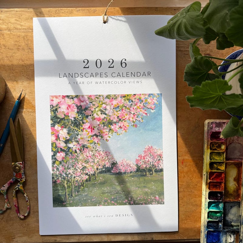 Desk Calendars to Write On - Etsy