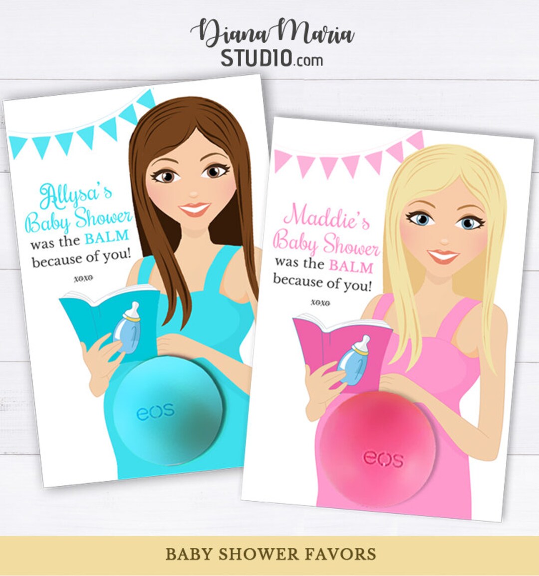 EOS Baby Shower Favors - Eos Balm Holder Printable Favor Tags ...