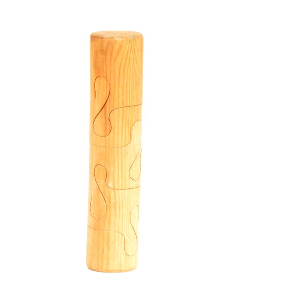 Wooden Cylinder Puzzle - Etsy