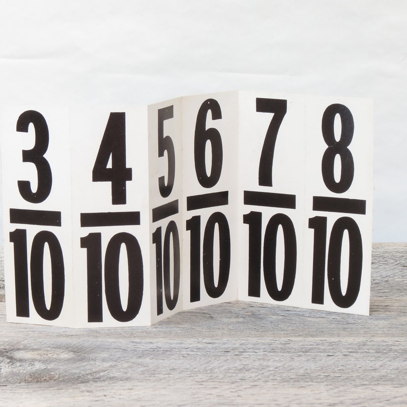 Gas Station Numbers - Etsy