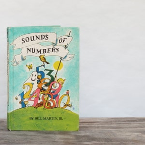 Vintage Sounds of Numbers Childrens Book - Vintage Childs Numbers Book ...