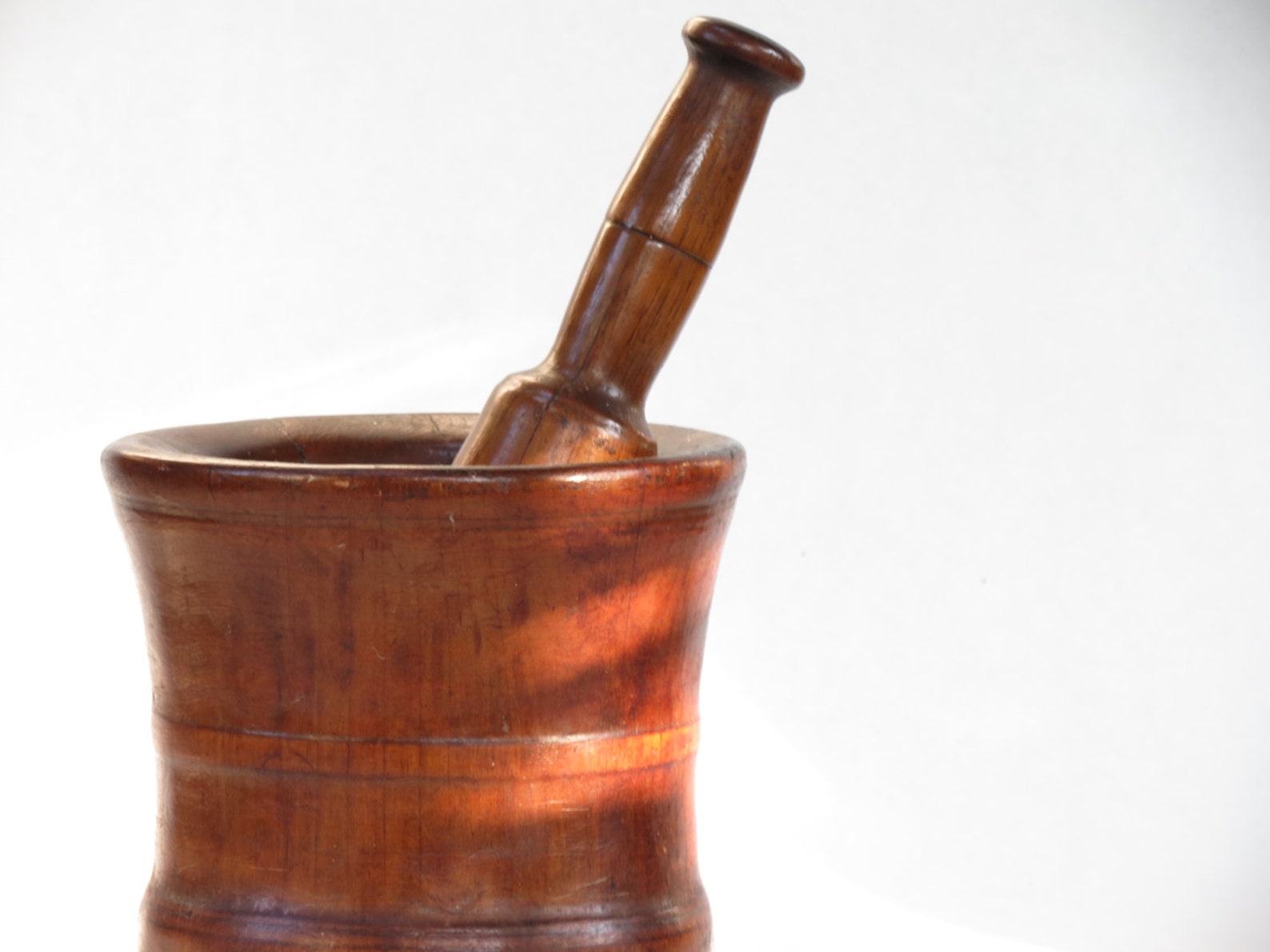 Antique Wooden Mortar and Pestle Vintage Mortar and Pestle | Etsy