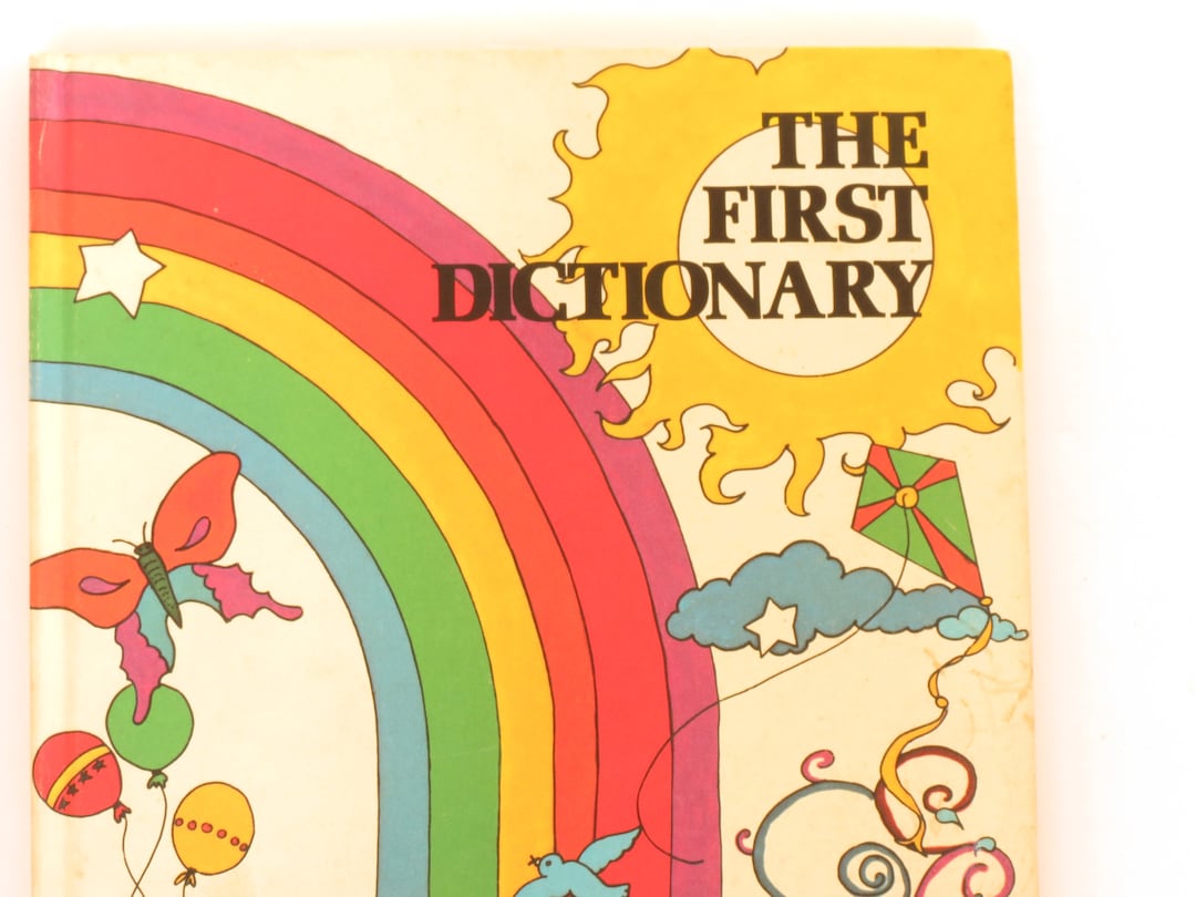 Vintage Children's First Dictionary the First Dictionary by Banner ...