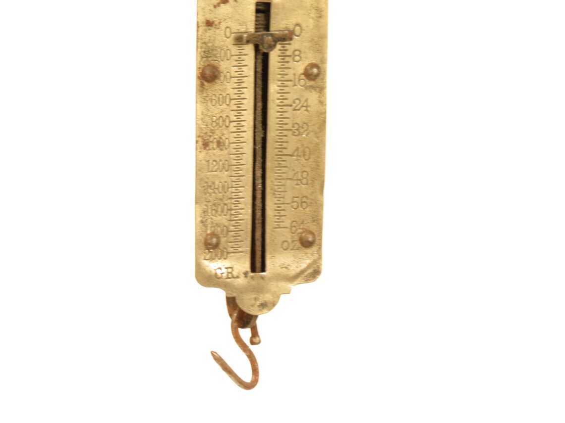 Antique Hanging Scale Old Hanging Pocket Balance Scale Old - Etsy