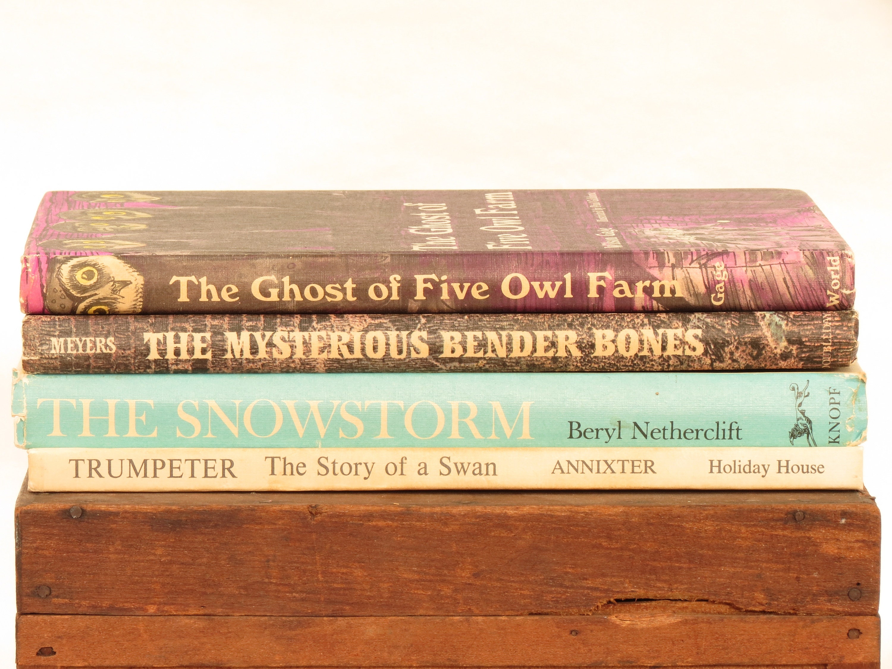 Stack of Vintage Weekly Reader Book Club Books 60s 70s Weekly Rear ...