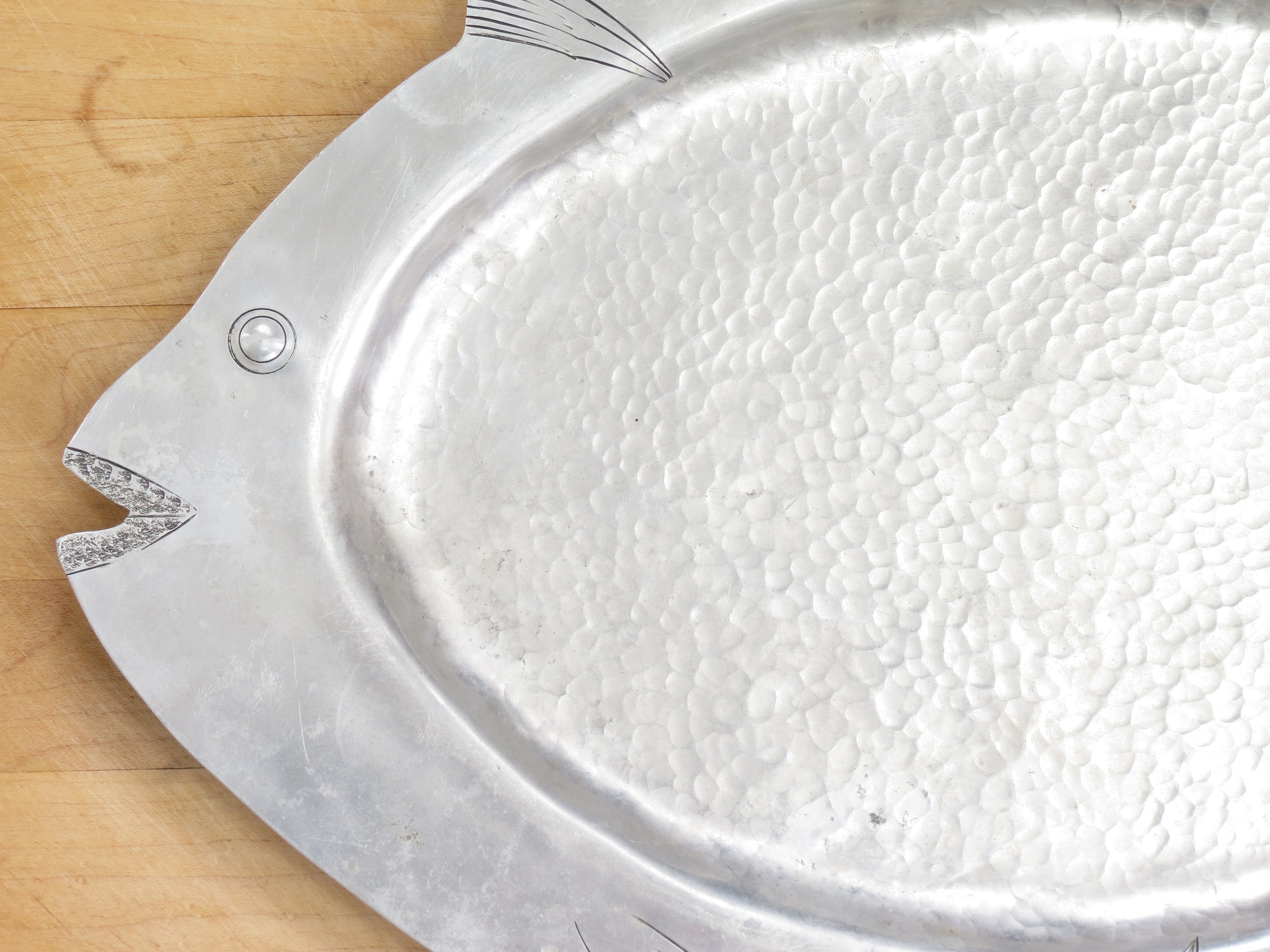 Vintage Metal Hand Made Fish Tray Vintage Fish Decor Mid - Etsy 日本