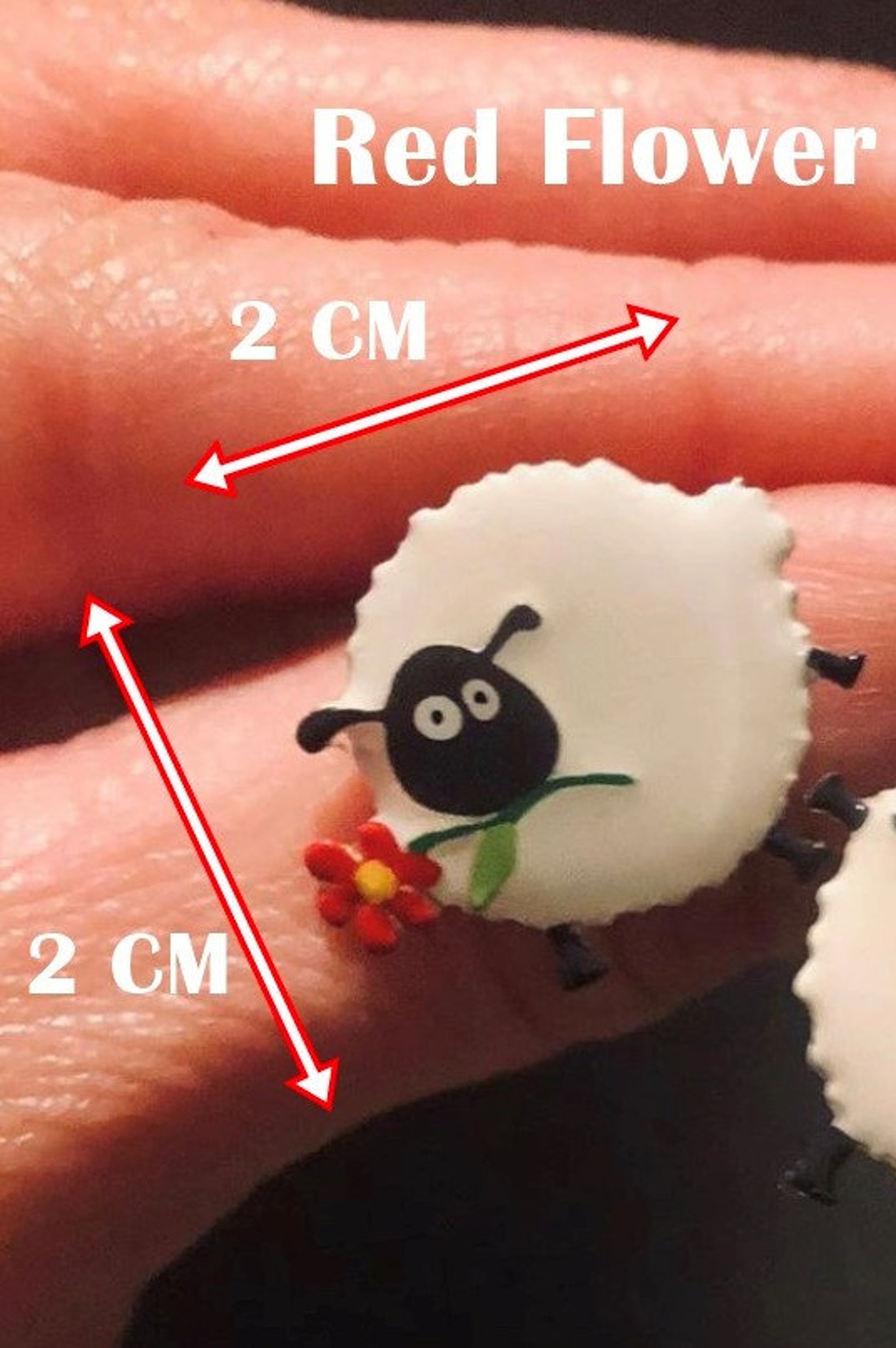 Handmade Sheep Ring-sterling Silver Ring925-enamel Hand Painted-little ...