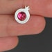 Sterling Silver Pomegranate Necklace-pendant-fruit Jewelry-bridesmaid ...