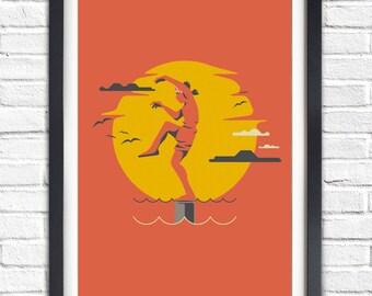 Karate Kid Crane Kick Poster - Etsy
