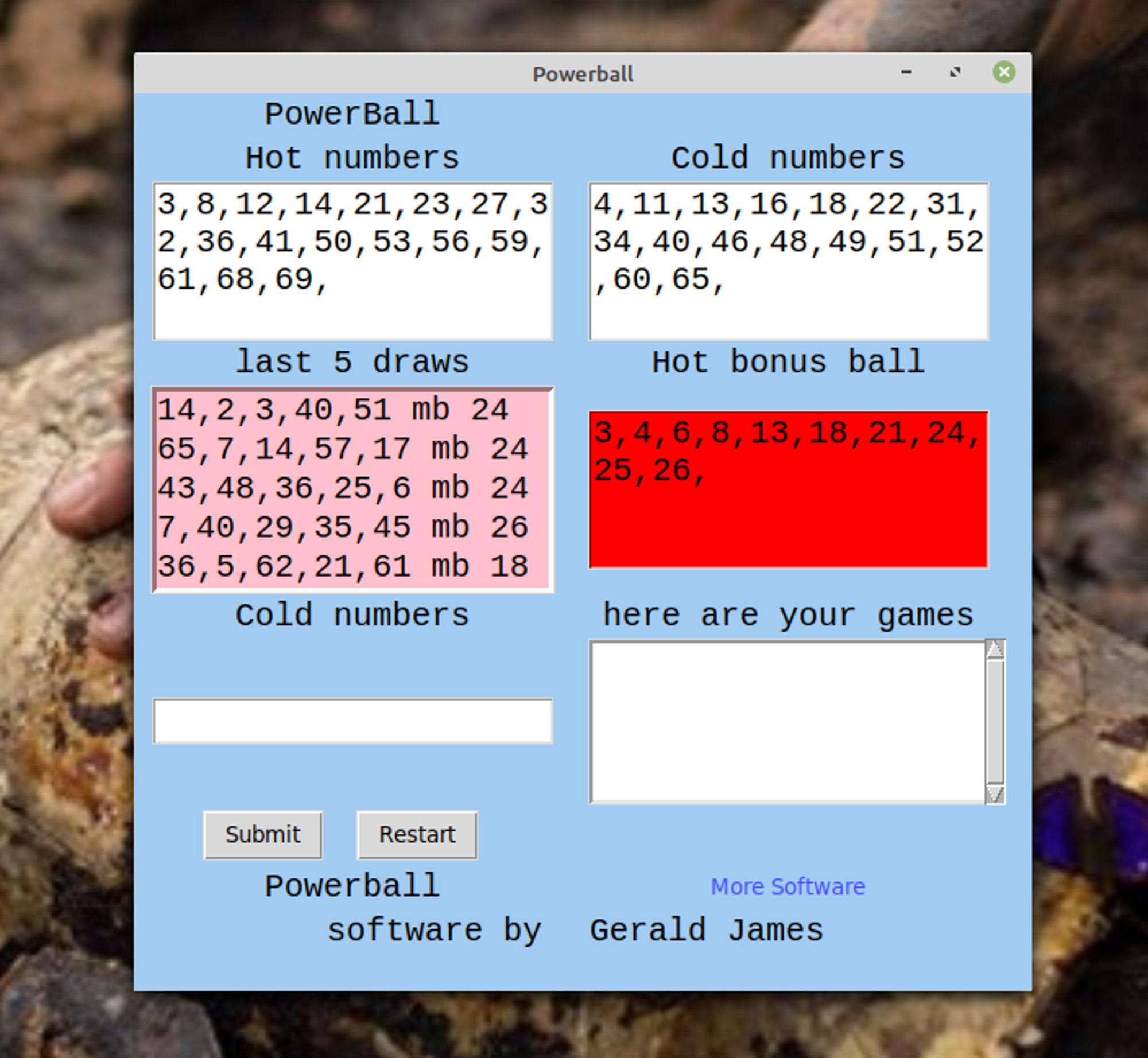 Powerball and Mega Milions Numbers Software for Windows 7 , 8 & 10 - Etsy