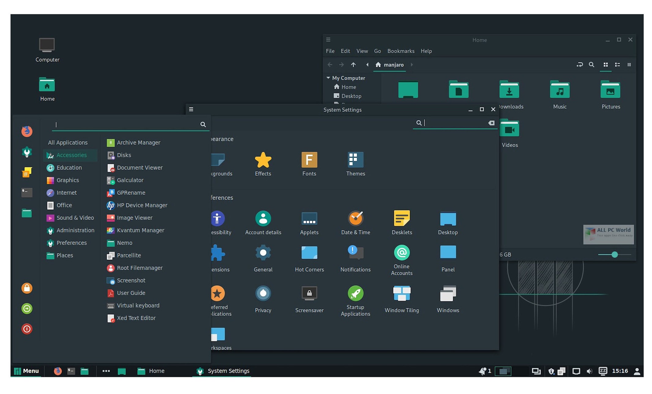 Linux Manjaro OS Based on Arch Linux USB 32GB Bootable USB - Etsy